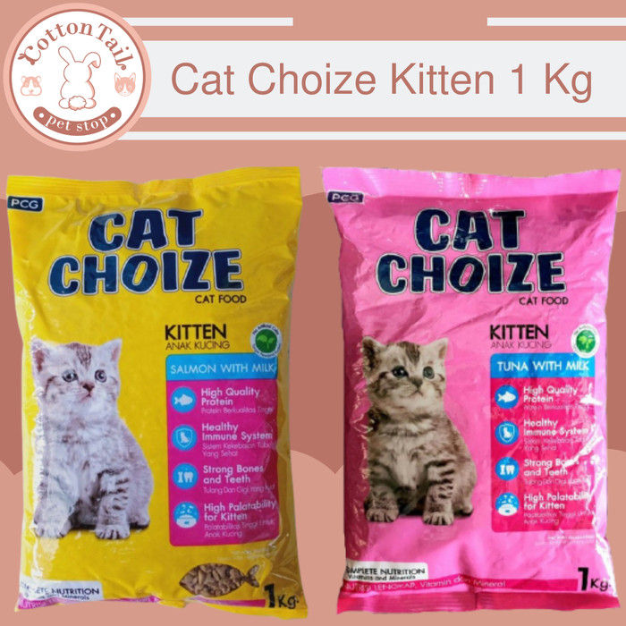 Cat Choize Kitten Cat Food 1 kg / Makanan Anak Kucing Cat Choize 1kg ...