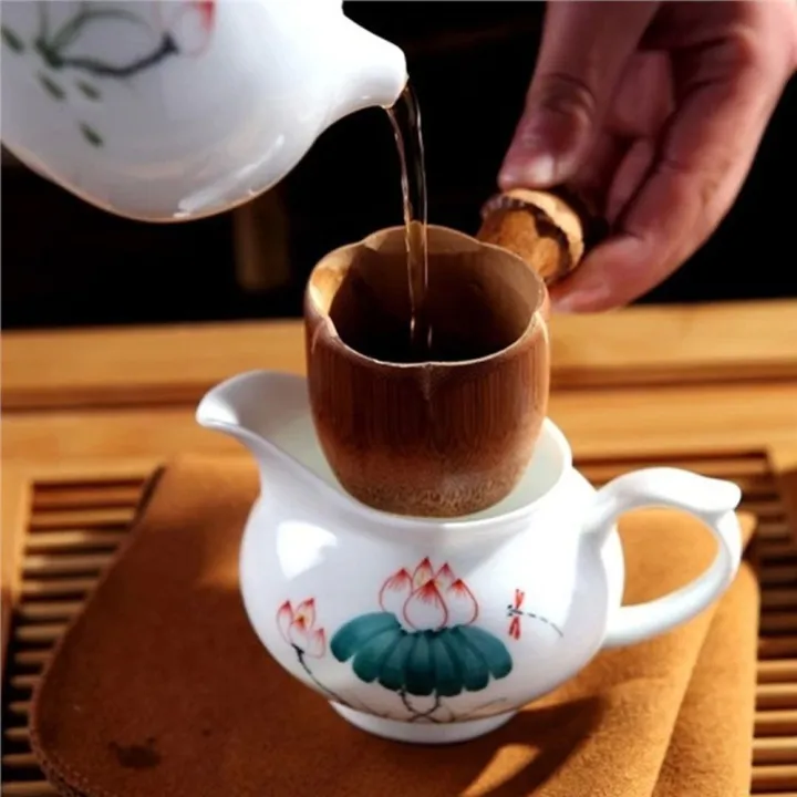 LIANG Sáng tạo Tự nhiên Cà phê Colander Ống khói người Trung Quốc Đồ ...