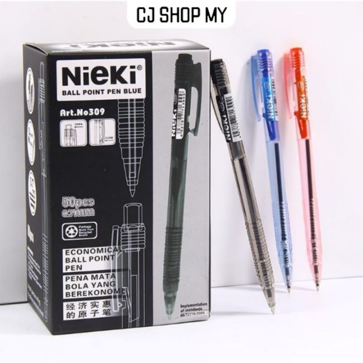 Nieki309Ball Point Pen 0.7mm ball pen 圆珠笔0.7mm | Lazada