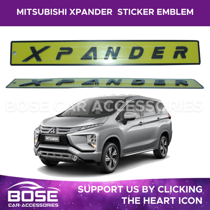 Car Hood Emblem Sticker for Mitsubishi Xpander 2018 - 2023 Xpander ...