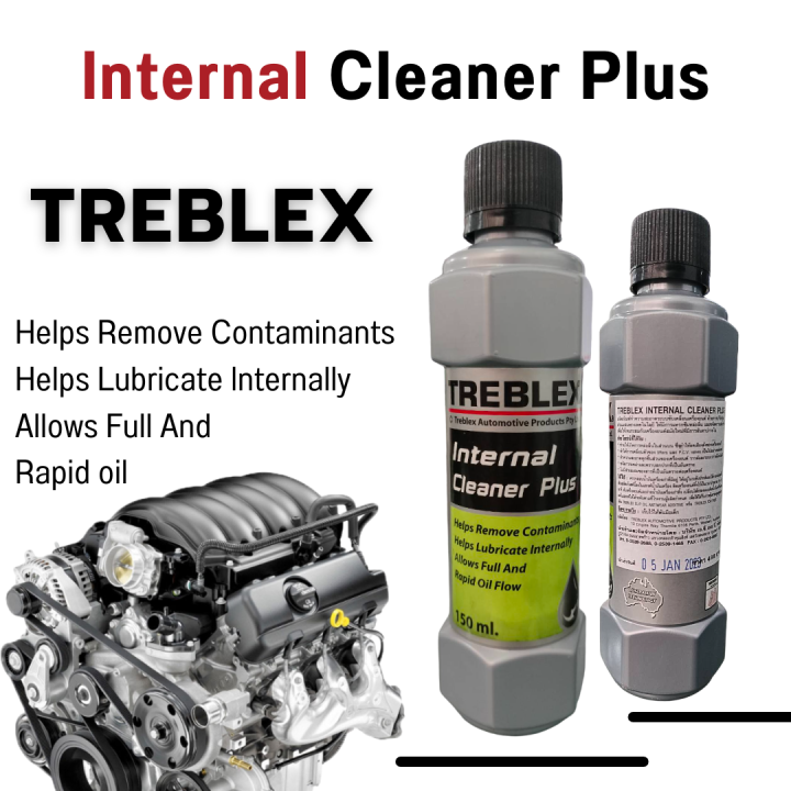 ผลิตภัณฑ์ทำความสะอาดเครื่องยนต์ Treblex Internal Cleaner Plus ขนาด150ml ...