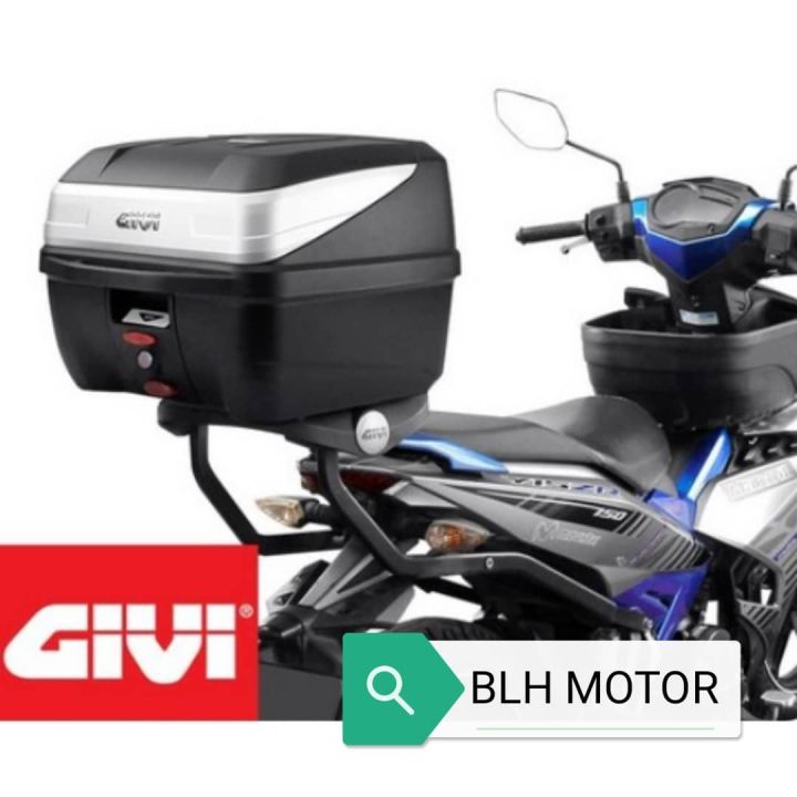 GIVI Y15 Y15ZR YSuku Heavyduty Rack 100% ORIGINAL Monorack J With Base Plate Combo Set box bulat ...