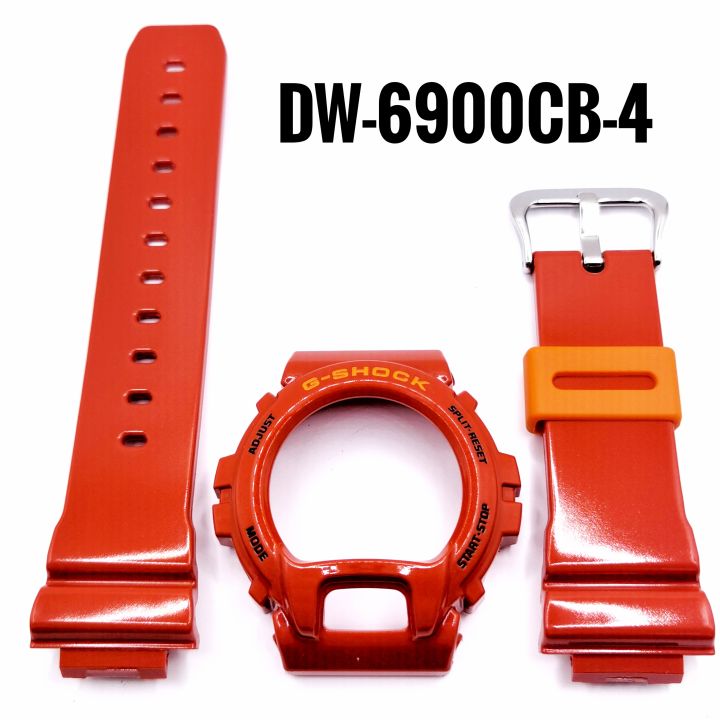 ORIGINAL G.SHOCK DW-6900CB-4 BEZEL AND BAND. | Lazada
