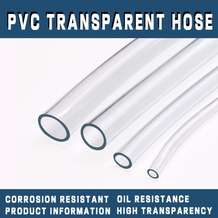 Transparent PVC hose inner diameter 2-8mm (5Meters) water pipe plastic ...