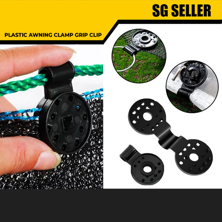 Shade Net / Tent Multi-purpose Clipper Round Plastic Durable Reusable ...