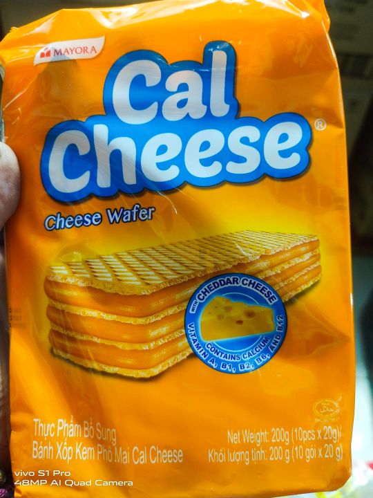CAL CHEESE Wafer 200gx10 per pack | Lazada PH