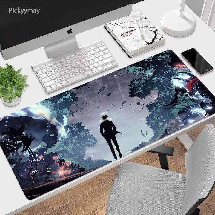 Solo Leveling HD Print Anime Mouse Pad Large Mouse Pad Cartoon Locking ...