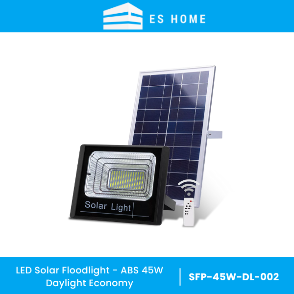LED Solar Floodlight - ABS 45W Daylight Economy | Lazada PH