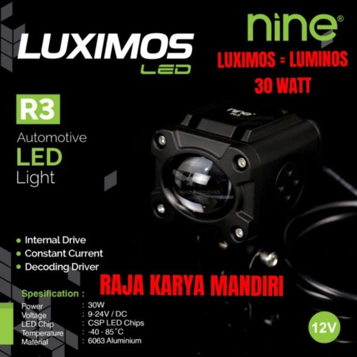 Lampu Sorot/Tembak R3 ORI NINE LUXIMOS by LUMINOS | Lazada Indonesia