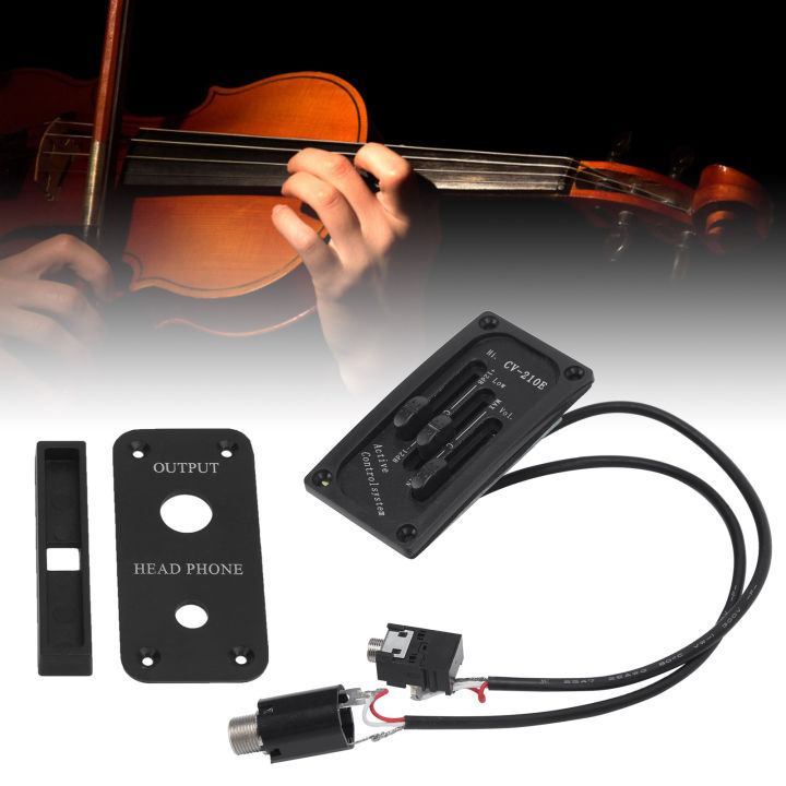Violin Pickup Easy Adjustment 20Hz-20KHz Frequency Response Electric ...