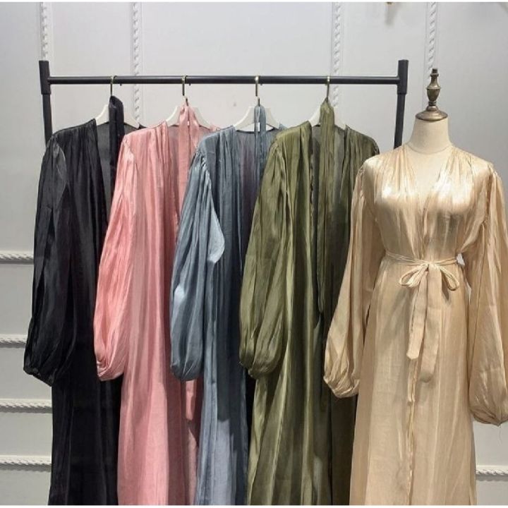 OUTER SHIMER SILK/GAMIS SYAUQIA / CRADENZA OUTER | Lazada Indonesia