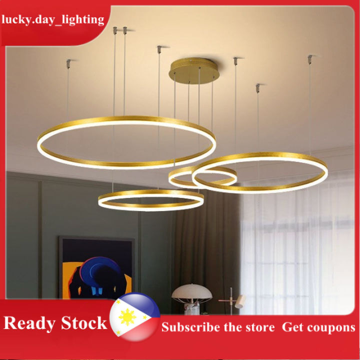 Chandelier Ceiling Light Modern Design Sala Tricolor with Remote ...