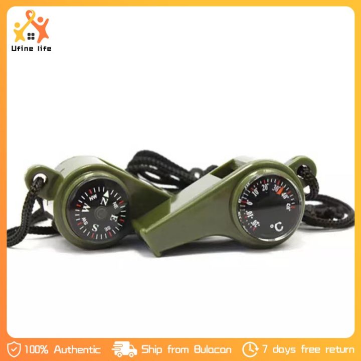 3-in-1 Survival Whistle with Compass | Lazada PH