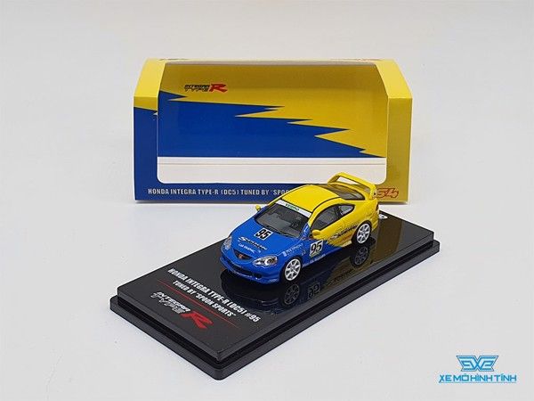 Xe Mô Hình Honda Integra Type-R DC5 Tuned By "Spoon Sports" 1:64 Inno Models ( Vàng #95 ) Xe Mô ...