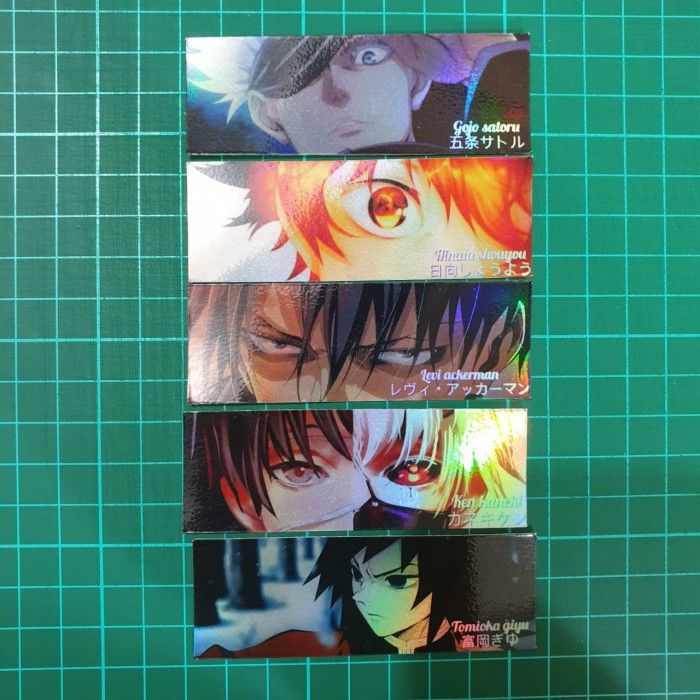 Sticker Anime Slap - Set Anime 5pcs | Lazada Indonesia