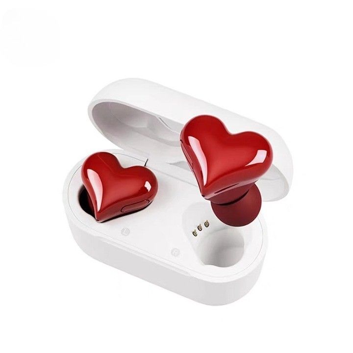 Original Japan Heartbuds TWS Bluetooth Earphones pink purple cute Heart ...