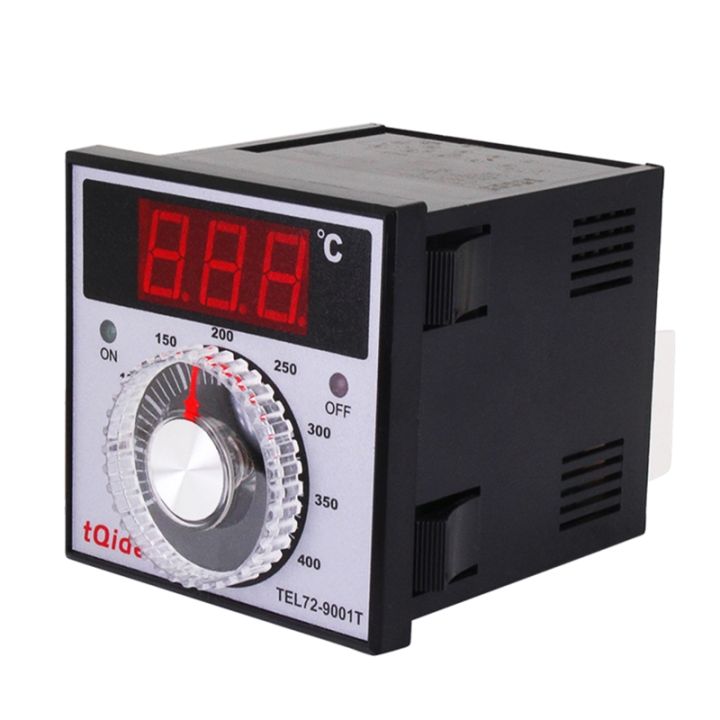 Digital Display Temperature Controllers Thermostat Regulator AC220V ...