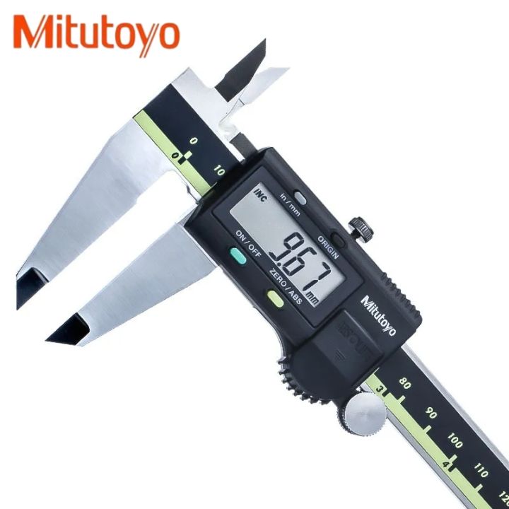 Mitutoyo Vernier Calibre Absolute Digital Caliper 500-196 12in 0-300mm IN/MM Precision 0.01mm ...
