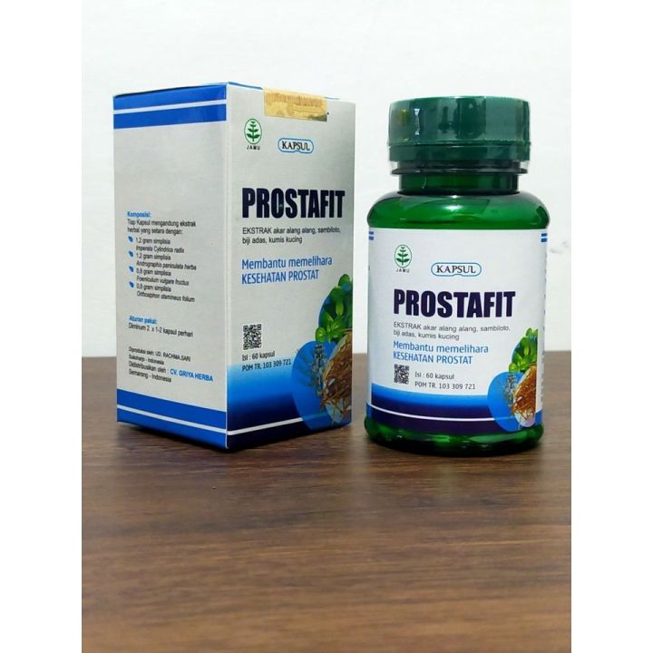 (Bisa COD) Prostafit Kapsul Obat Herbal Kapsul untuk Prostat | Lazada ...