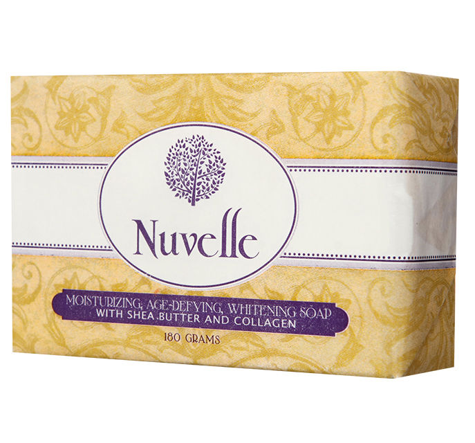 Nuvelle Beauty Soap Pure vegetable shea butter bearberry collagen ...