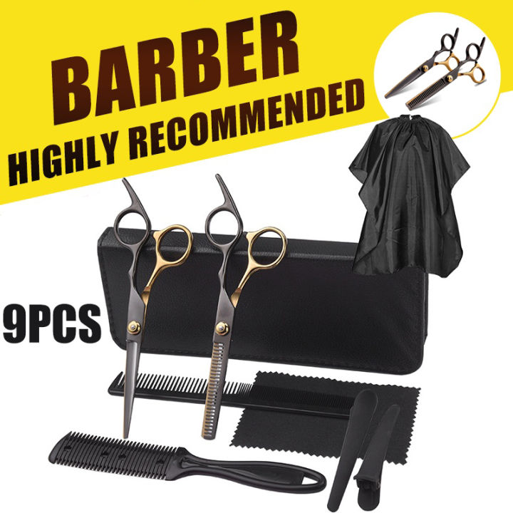 Hair Cutting Scissors for Barber Japan Stainless Scissors Tooth ...