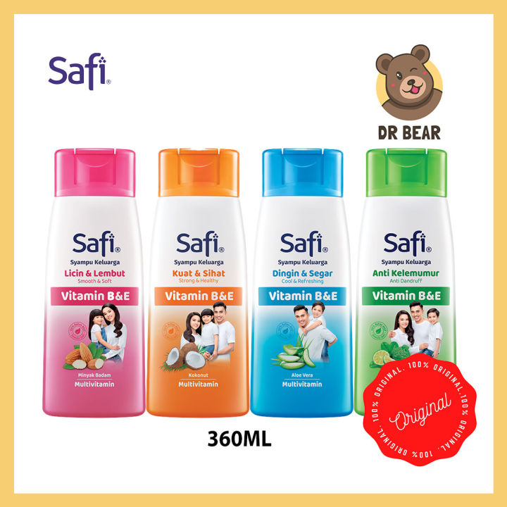 Safi Shampoo Bio-Nutrix 360ml (Rosehip/Urang Aring/Aloe Vera/Limau ...