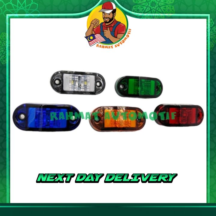 12V 24V Led Side Marker Lights for Trailer Trucks Caravan Side ...
