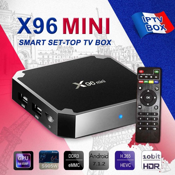 X96 Mini Android 9.0 1+8G/1+16G Smart Set-Top TV Box Amlogic S905W Quad Core 4K 3D Media Mini ...