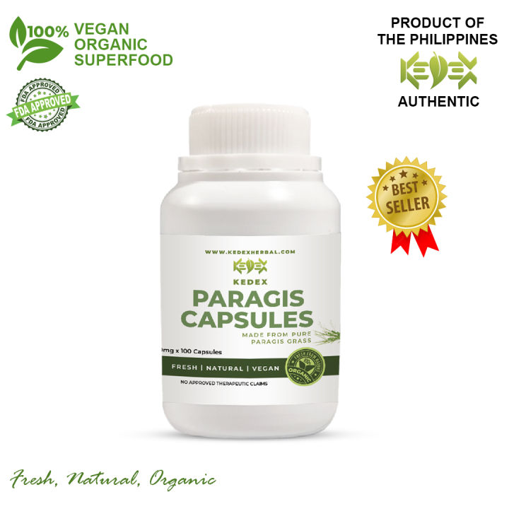 Organic Paragis Capsules 100's Pure Original Authentic Premium ...
