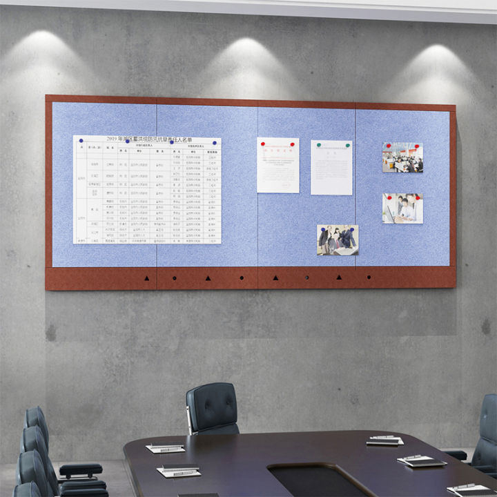 Felt board office wall decoration company corporate culture wall ...