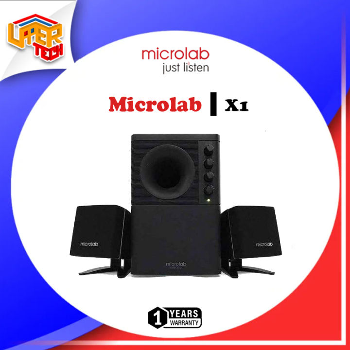 Microlab X1/X1bt ลำโพงคอมพิวเตอร์ พร้อมซับวูฟเฟอร์ ( ประกันศูนย์ 1 ปี ...