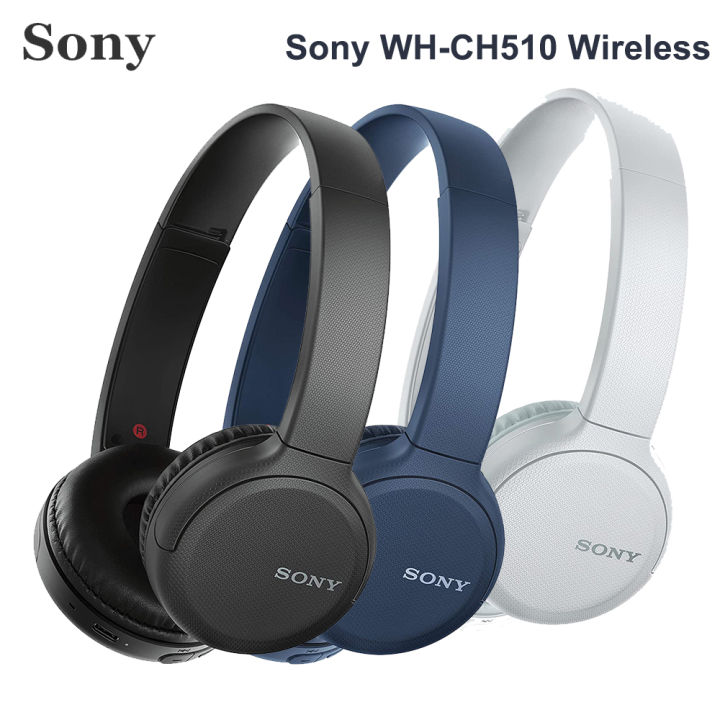 SONY WH-CH510 Wireless BT 5.0 Headphones Stereo Earphones Sport ...
