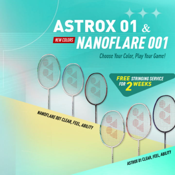 Yonex badminton frame Nanoflare-001 ability | Lazada Indonesia
