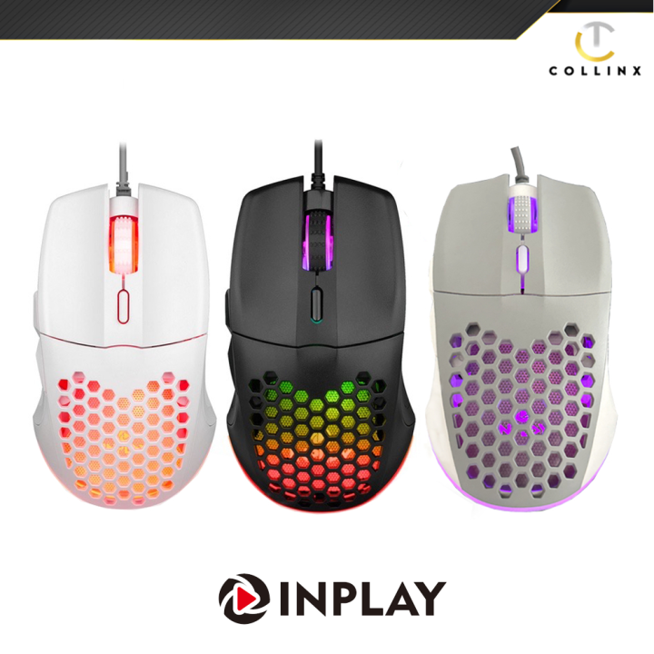 Honeycomb RGB Mouse (Inplay M066) | Colorful LED | Optical Tracing ...