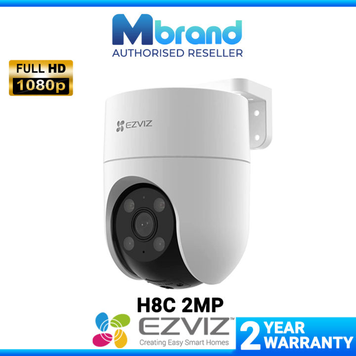Ezviz H8c Full HD 1080p Pan & Tilt Wi-Fi Color Night Vision Camera ...