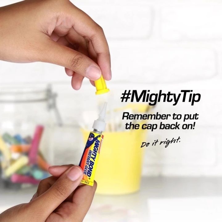 "GLAMOUR SHOP" Mighty Bond Sakto Instant Glue Bond In Second ( 1g I 3g ...