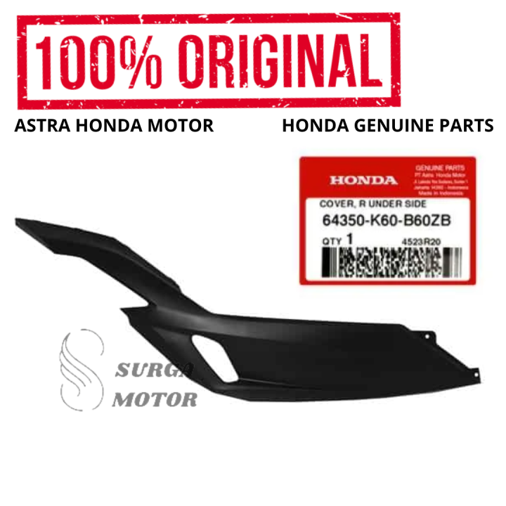 Cover Dek Lantai Kanan Bawah New vario 125 eSP K60R LED K2V Original ...