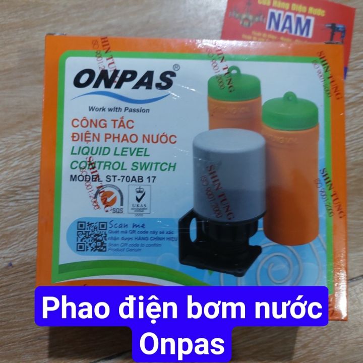 Phao điện bơm nước tự động chống tràn ONPAS chính hãng, Phao điện chống ...