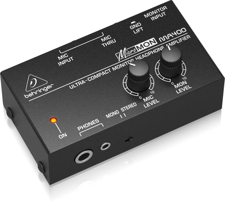 Behringer Ma400 Ultra-Compact Headphone Amplifier For Studio And Stage ...