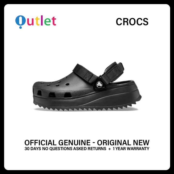รับประกันของแท้ Crocs Classic Hiker รองเท้ากีฬา 206772 - 060 รับประกัน ...