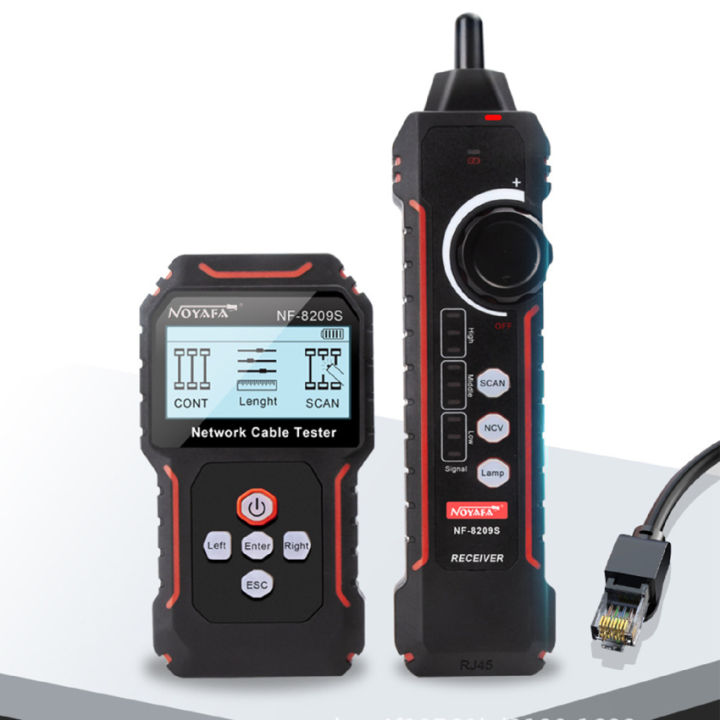 Wire Tracer Poe Rj45 Rj11 Network Cable Tester Nf 8209s Ethernet Cable Finder Tools Cat5 Cat6