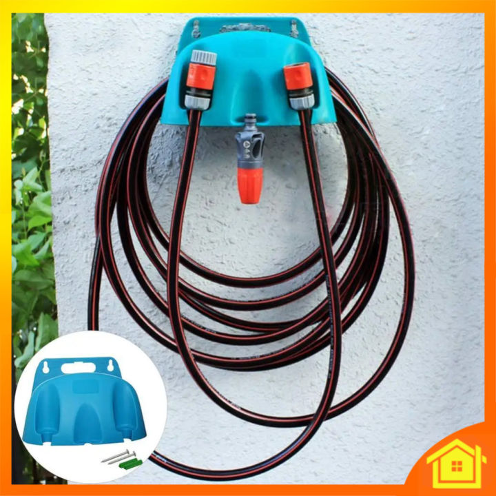 Water Hose Hanger Rack Holder Organizer Hang Cable Pipe Wall Mount ...