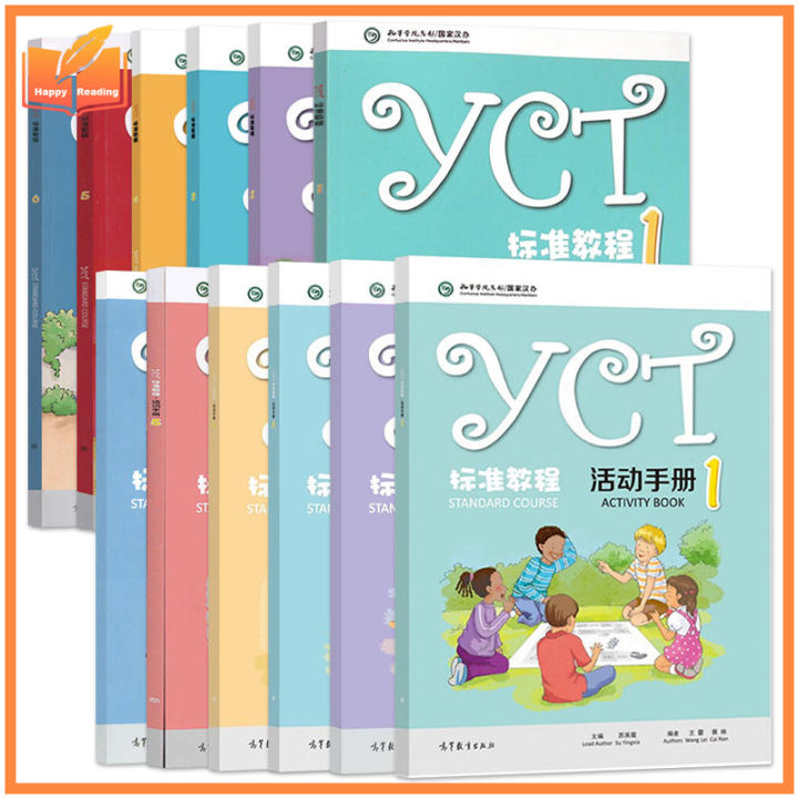 YCT Standard Course 123456 Standard Book+Activity Book of Chinese ...