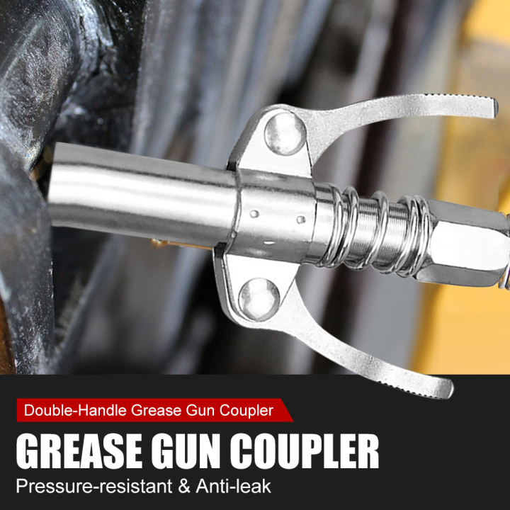 Kpqsea Grease G-u-n Coupler 10000PSI High Pressure Grease Tip Leakproof ...