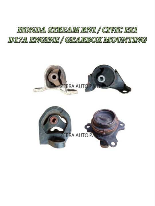 🇯🇵🇯🇵 ENGINE / AUTO GEARBOX / TIMING MOUNTING HONDA STREAM RN1 / CIVIC ...