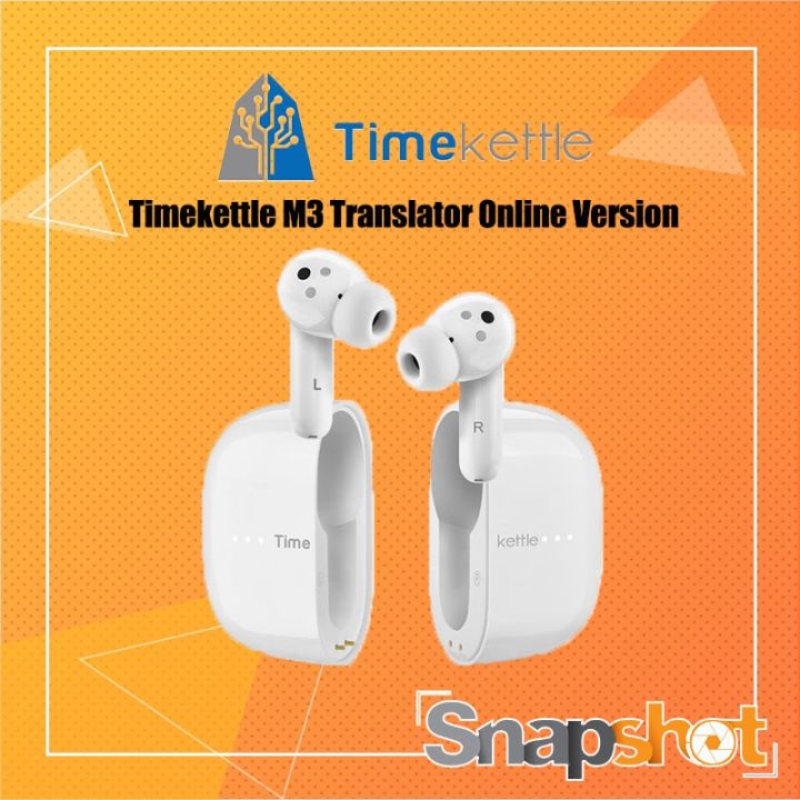 [รุ่นใหม่ล่าสุด !!!] Timekettle M3 Translator Online Version - White ...
