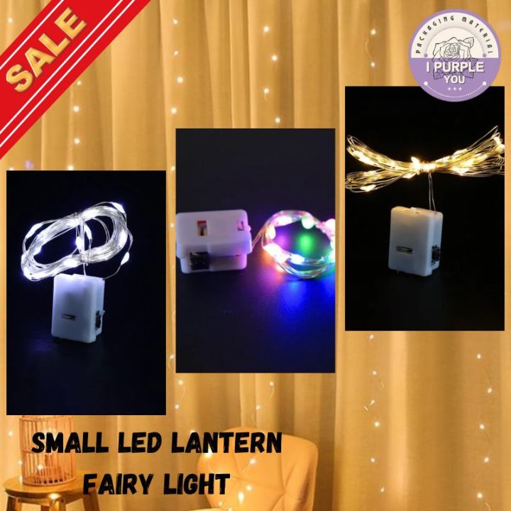 I PURPLE YOU - Small LED Lantern Fairy Light 1M LED Light String Fairy ...