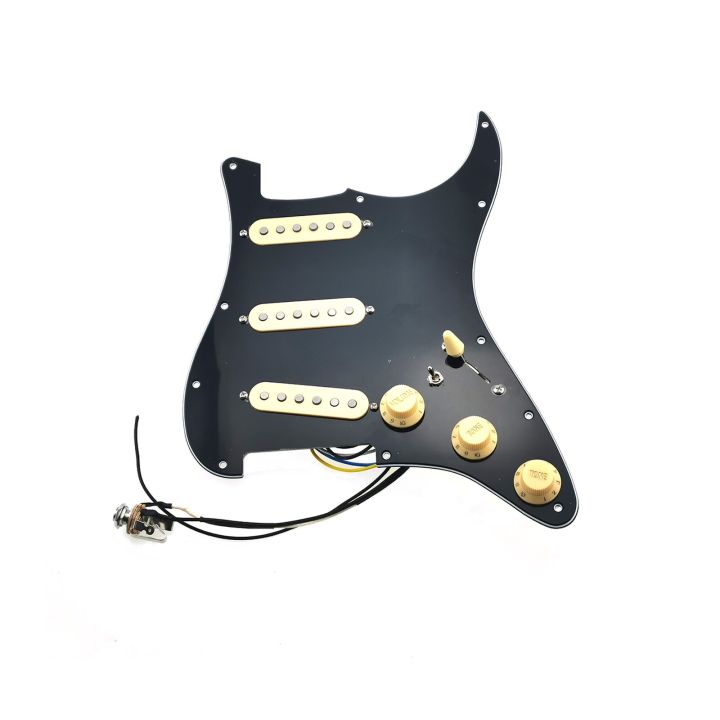 DH-St David Gilmour 7-Way type fully loaded pickguard AlNiCo Pickups ...