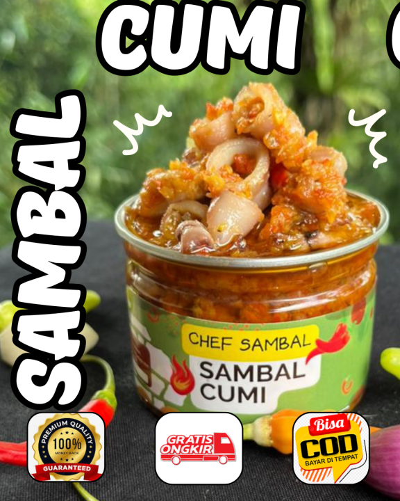 Sambal Cumi - Chef Sambal - sambal Kemasan - Sambal Enak - Sambal ...