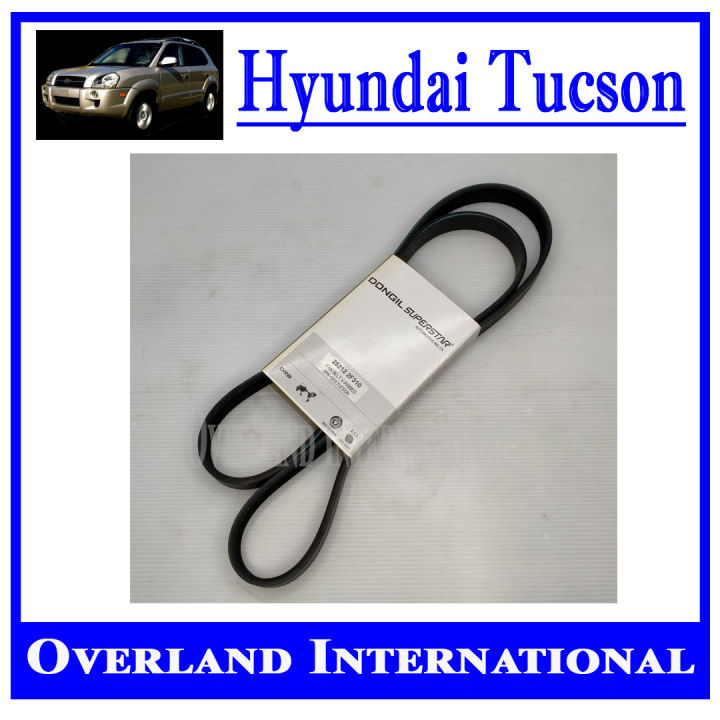 FAN BELT V-RIBBED, 6PK-1510, YEAR 2010-2013, For Hyundai Tucson ...